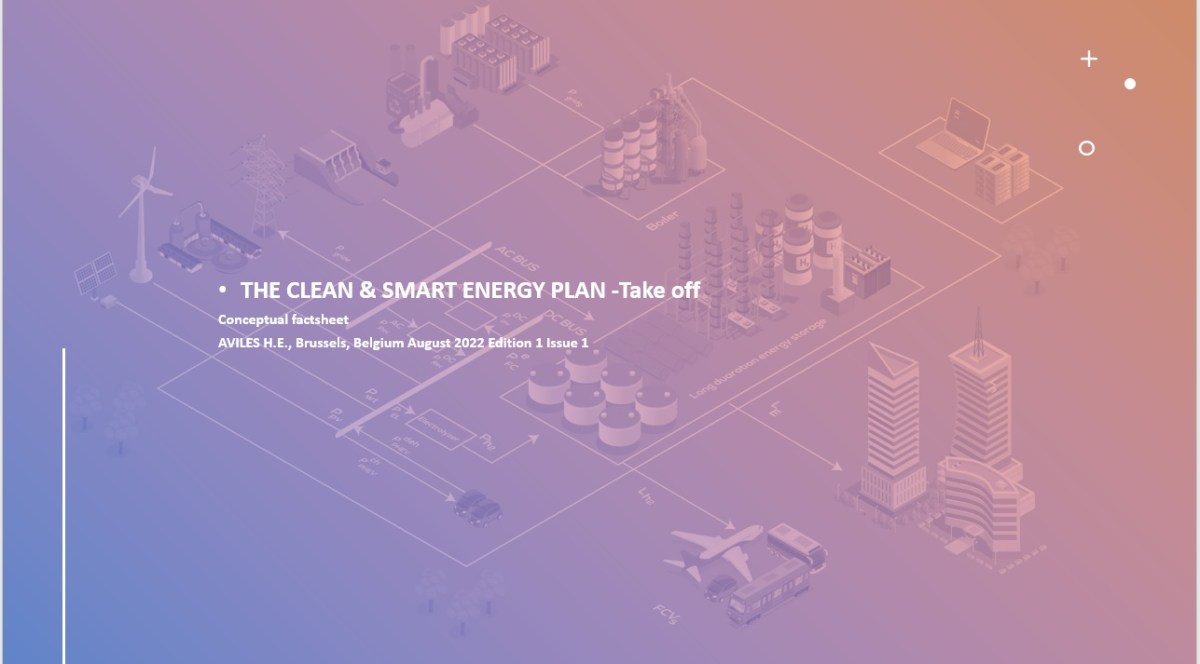 The Clean and Smart Energy Plan take off – LIDIA AVILES